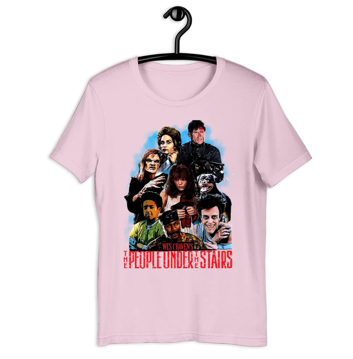 1980s Horror Movie Shirt, People Under the Stairs Fan Tee - Walmart.com