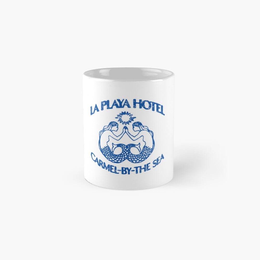 1980s La Playa Hotel - Steve Jobs - blue print - worn, aged print ...