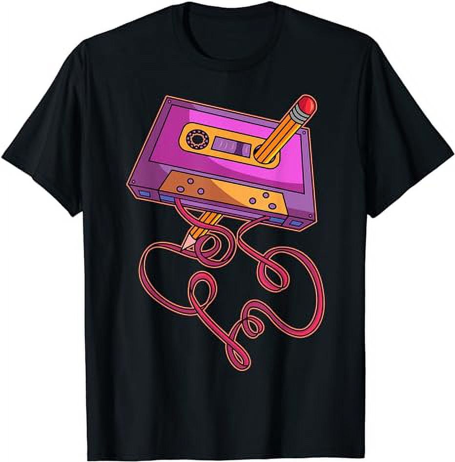 1980s Retro Vintage Throwback Music Short Sleeve T-Shirt - Walmart.com