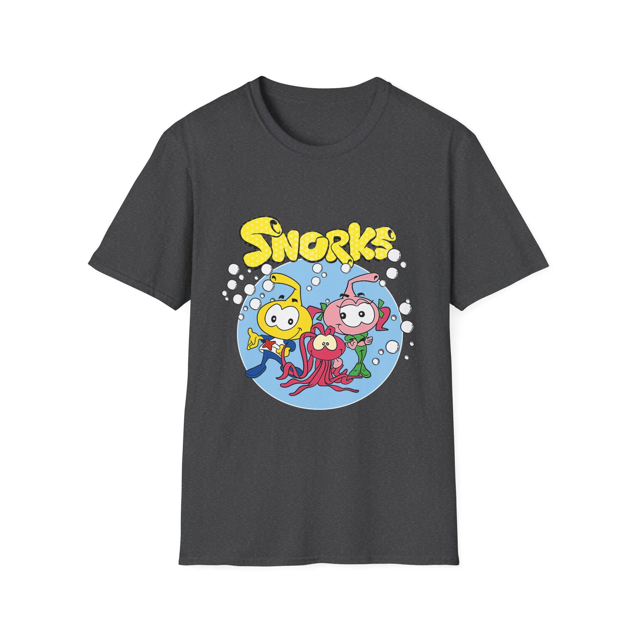 1980s Snorks Cartoon Shirt - Retro Nostalgic Graphic Unisex Tee - 80s ...