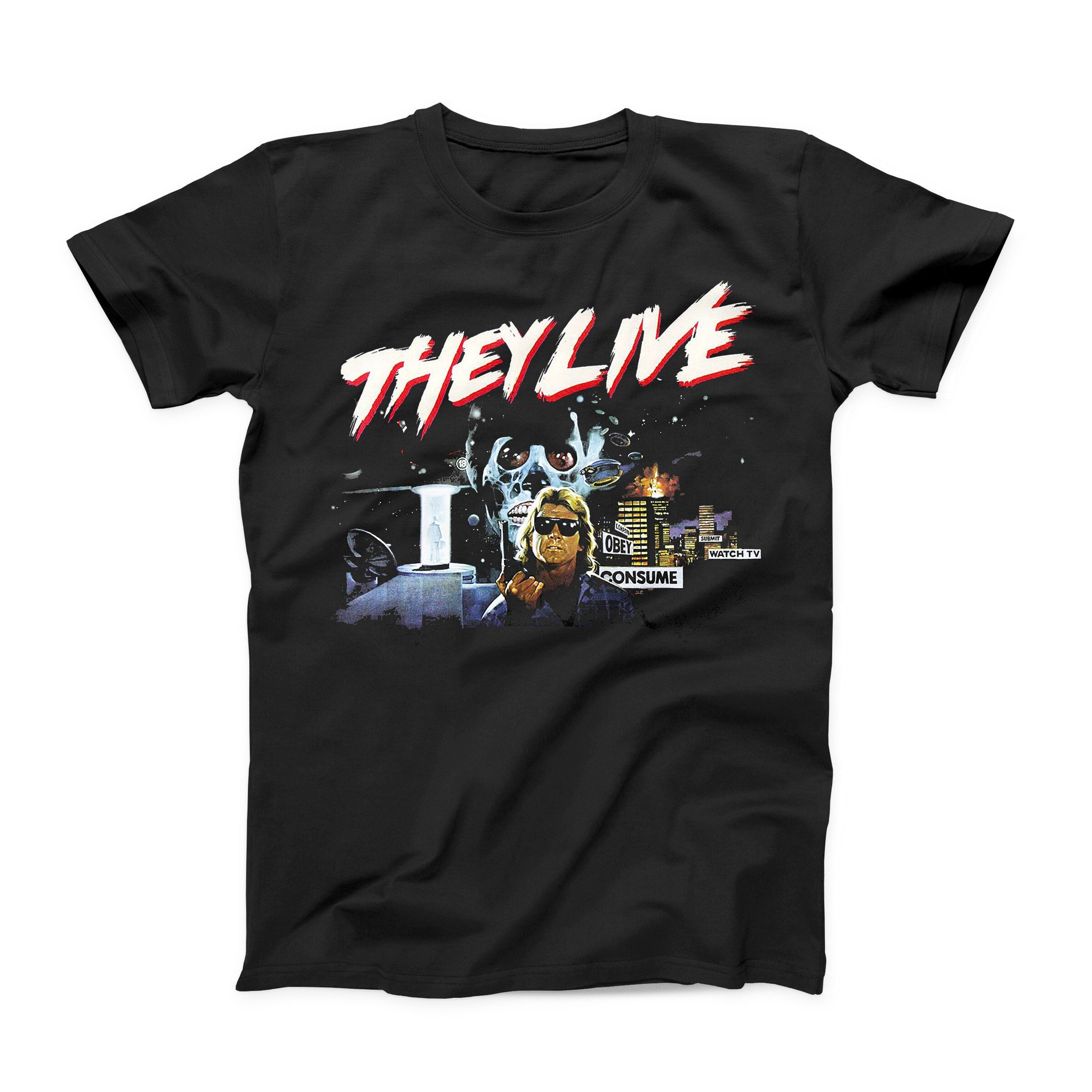 1980s They Live T Shirt | Adult | Youth | ToddlerChristmas Gift Shirt ...