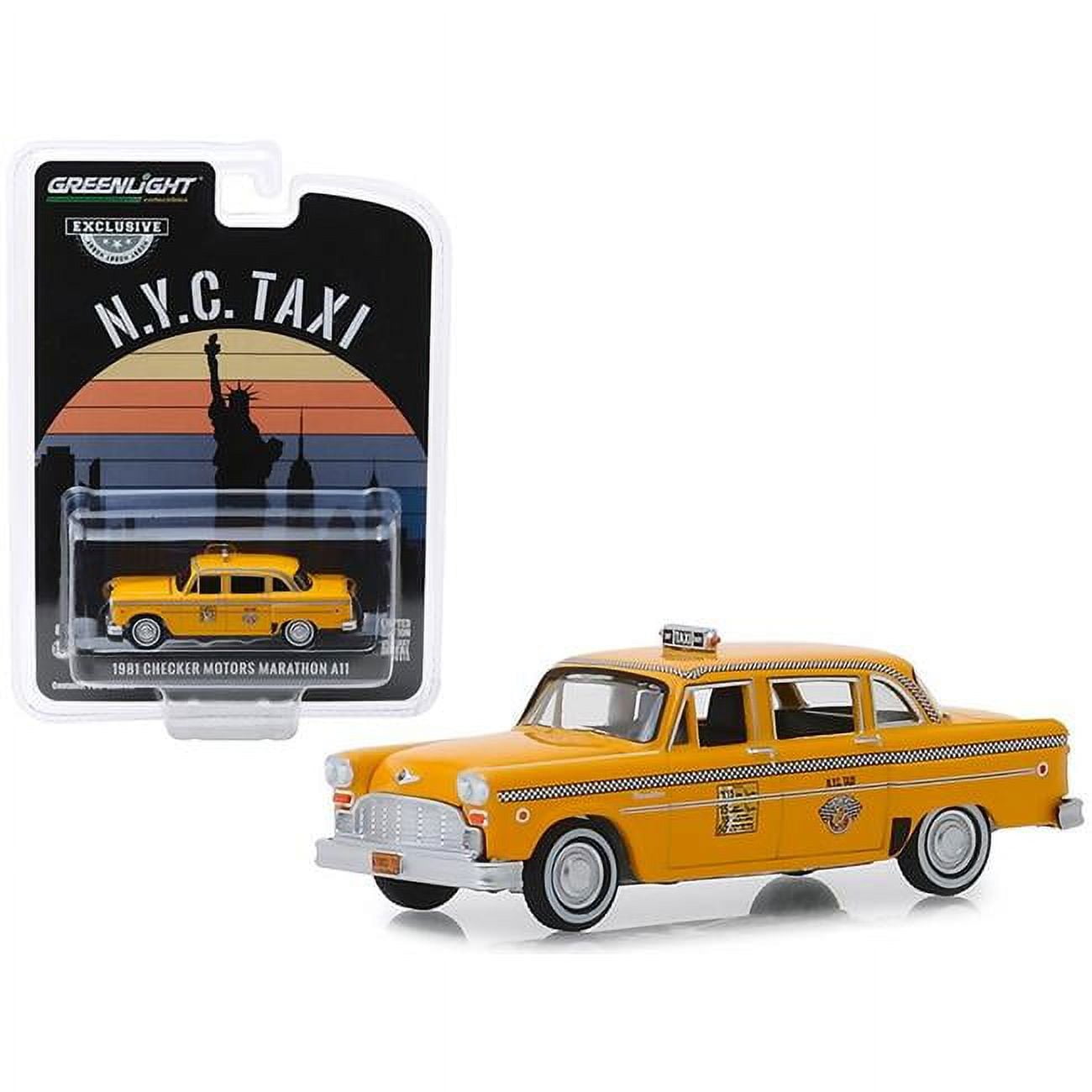 1981 Checker Motors Marathon A11 N.Y.C. Taxi New York City Yellow ...