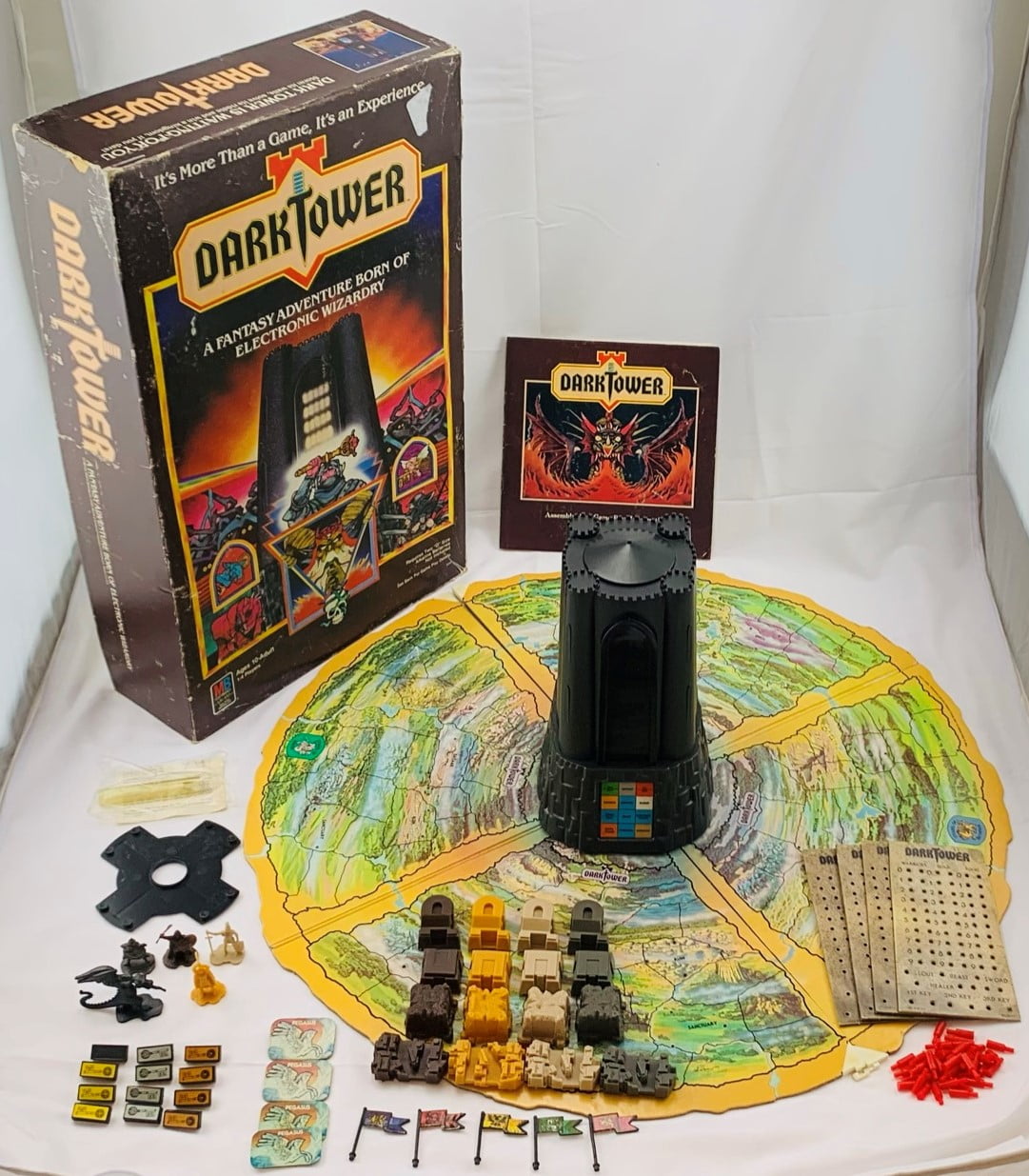 Milton Bradley's 1981 Dark Tower Board Game Complete - Epic Fantasy ...