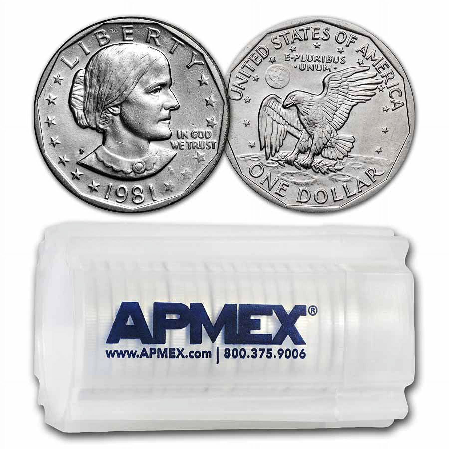 1981-P SBA 20-Coin Roll BU - Walmart.com