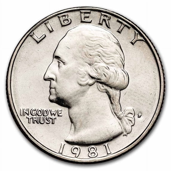 1981-P Washington Quarter BU - Walmart.com