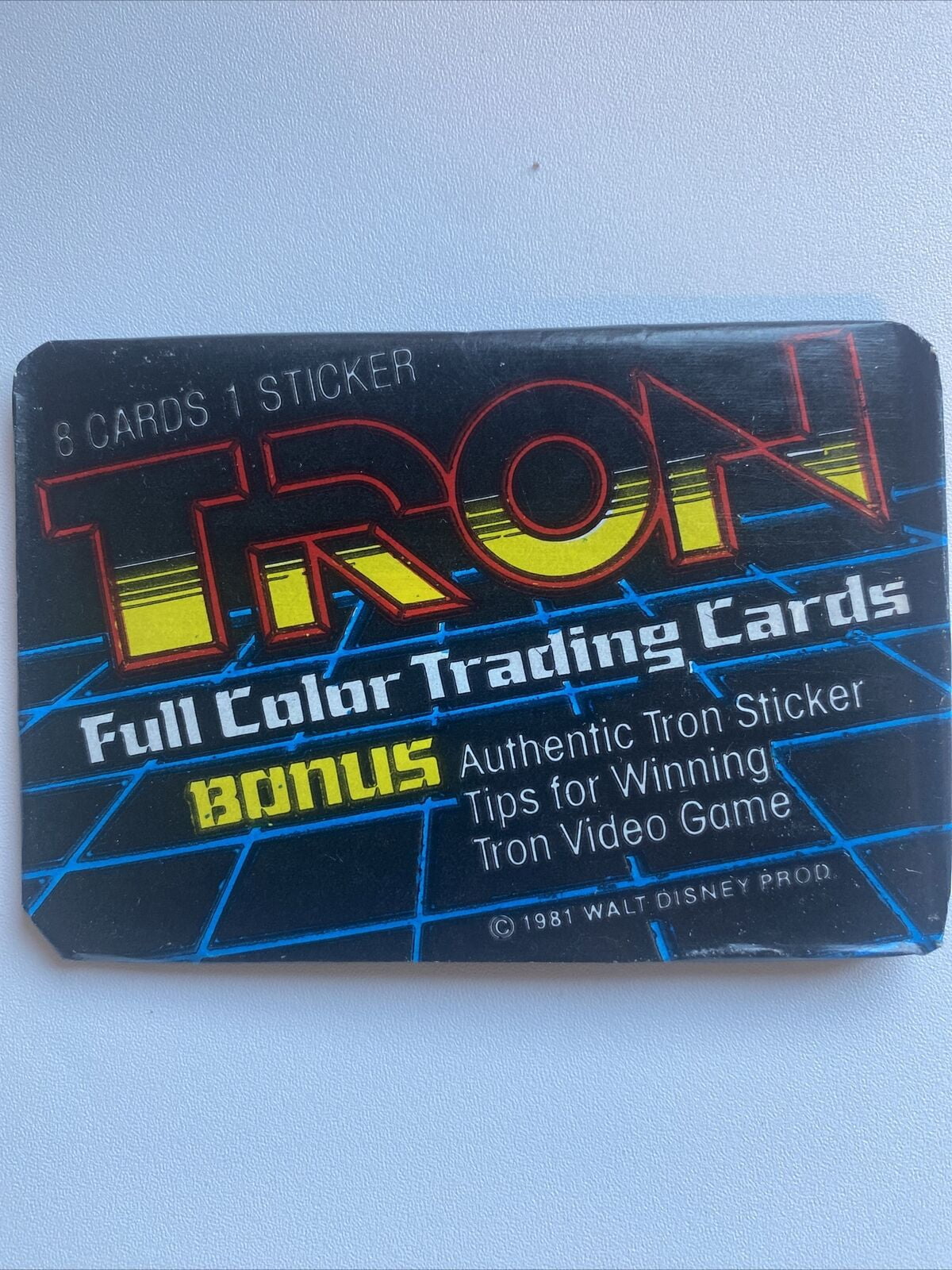 1981 TRON Movie Trading Cards Wax Pack Cards - Walmart.com