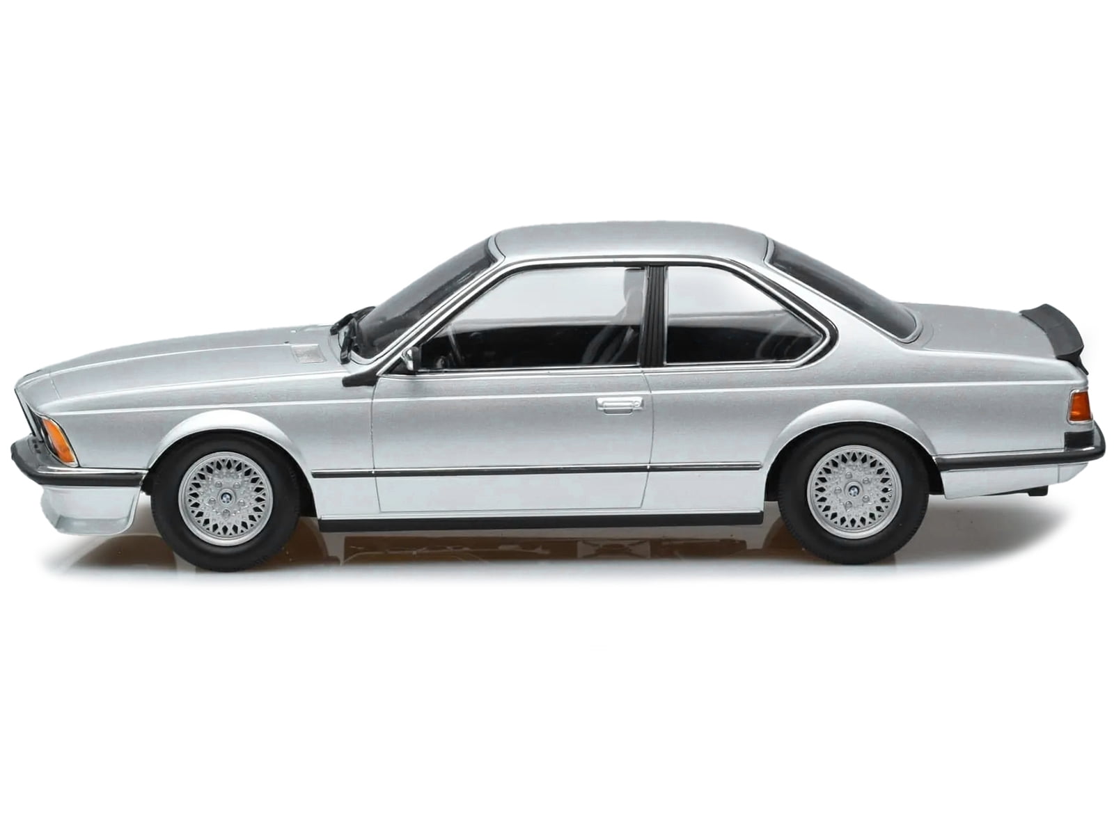 1982 BMW 635 CSi Silver Metallic 1/18 Diecast Model Car by Minichamps ...
