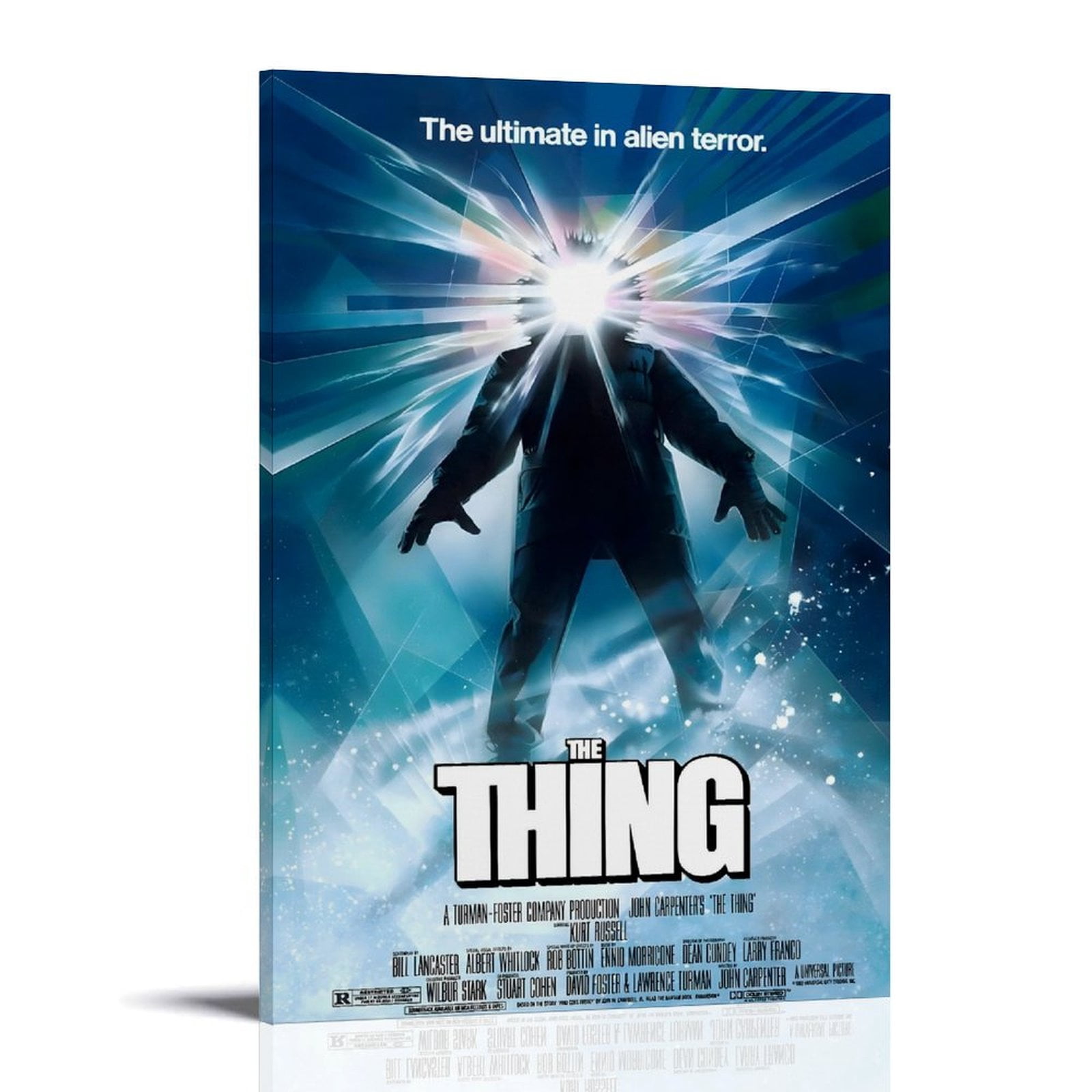 1982 Horror Film The Thing Painting Vintage Poster Picture Print Wall ...