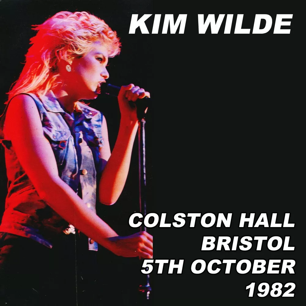 1982 KIM WILDE CONCERT POSTER WALL ART PRINT ES BRISTOL HALL 16 x 24 ...