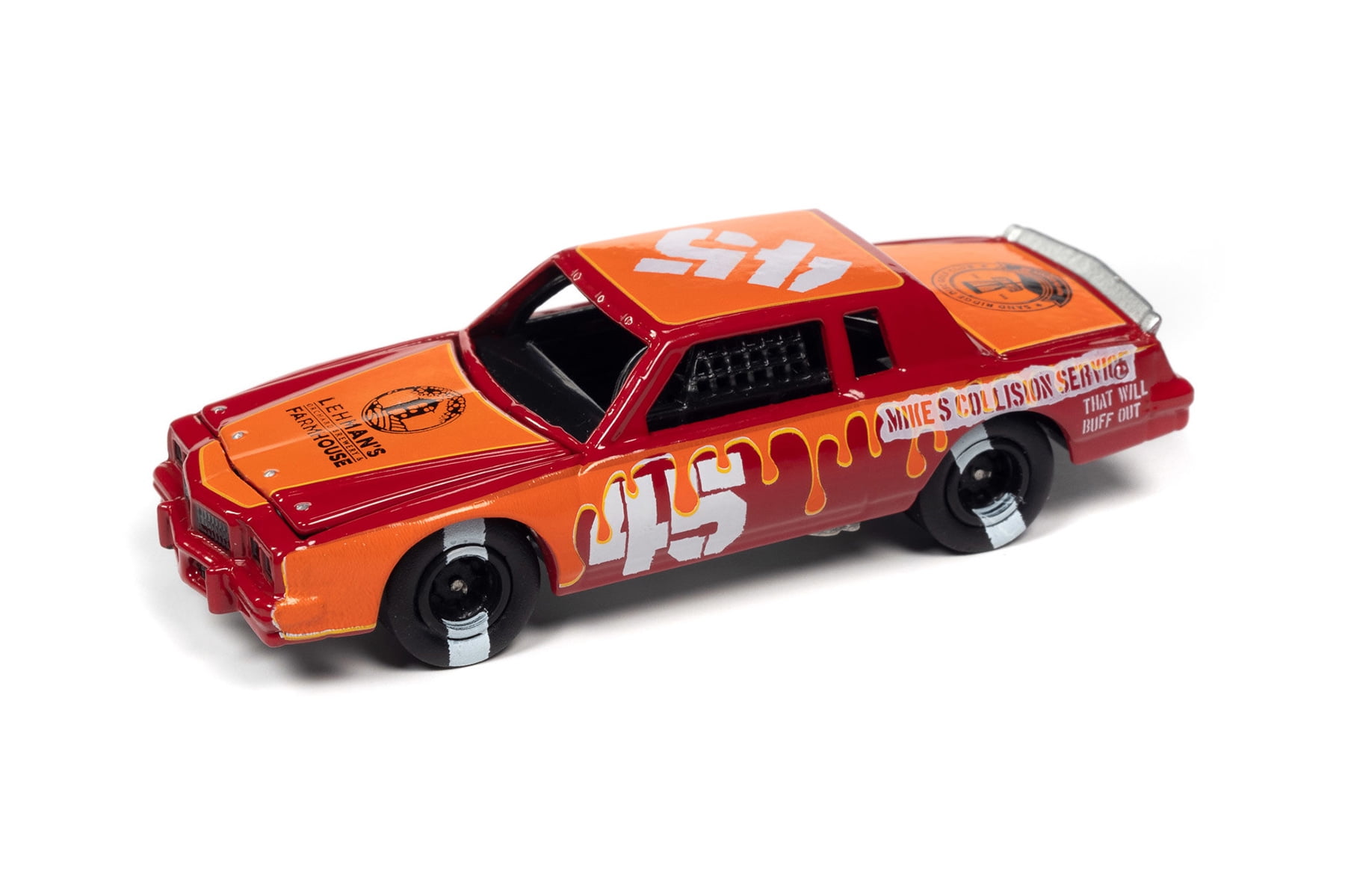 1982 Pontiac Grand Prix Stock Car, Red w/Orange Graphics, Johnny ...