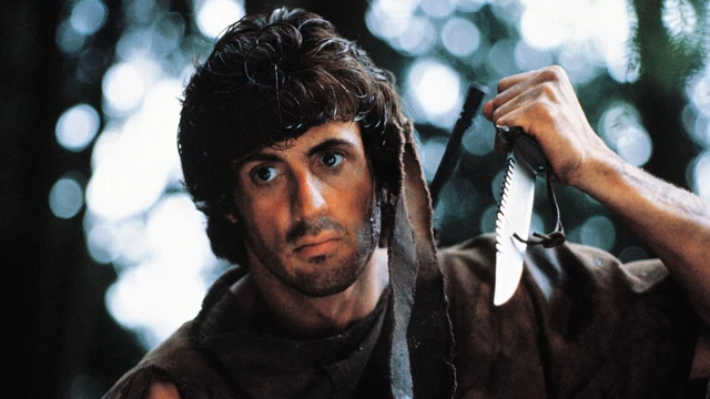 1982 Rambo First Blood Movie Poster Sylvester Stallone John Rambo ...