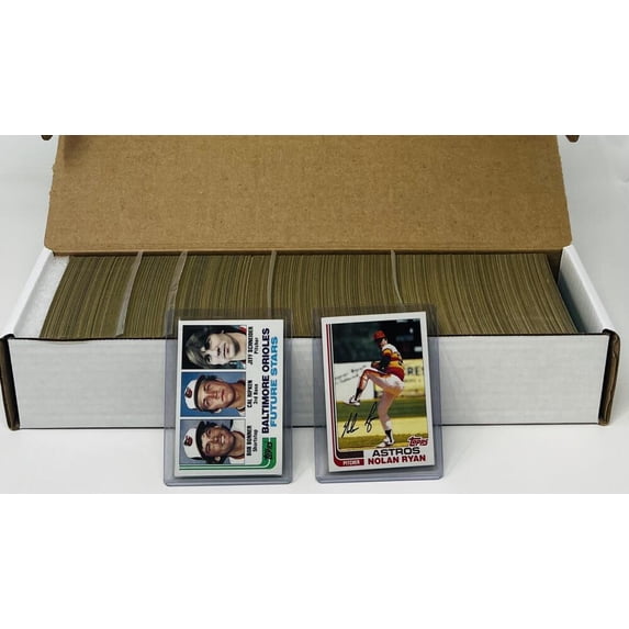 1982 Topps Baseball Hand Collated Complete Set 1-792 Cal Ripken Rookie ...