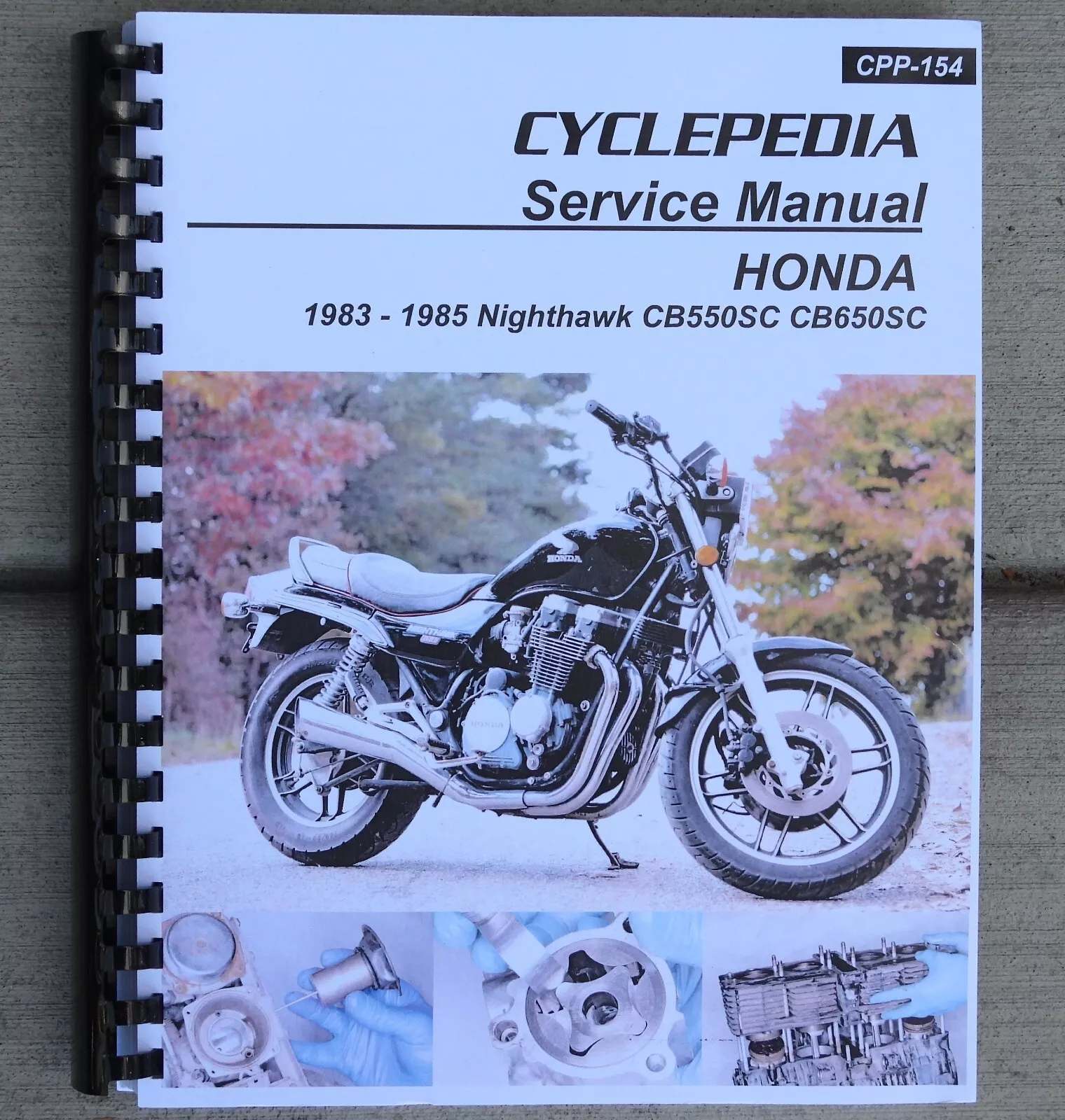 1983-1985 Honda Nighthawk CB550 CB650 CB 550 650 SERVICE & REPAIR ...