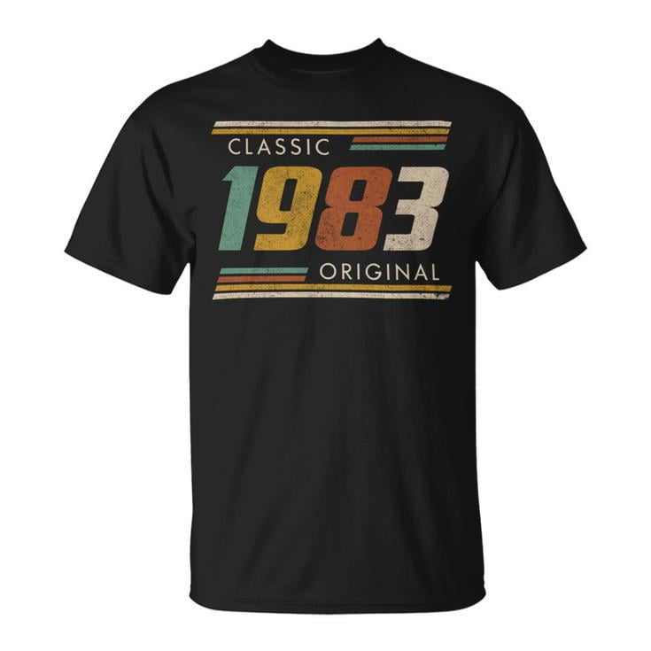 1983 Classic Original T-Shirt Vintage Retro Classic 1980s Humor ...