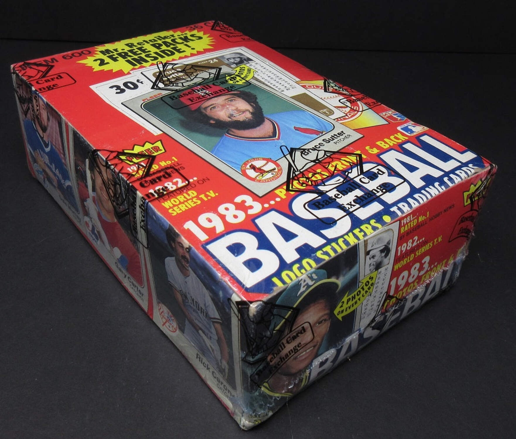 1983 Fleer Baseball Unopened Wax Box (BBCE) - Walmart.com