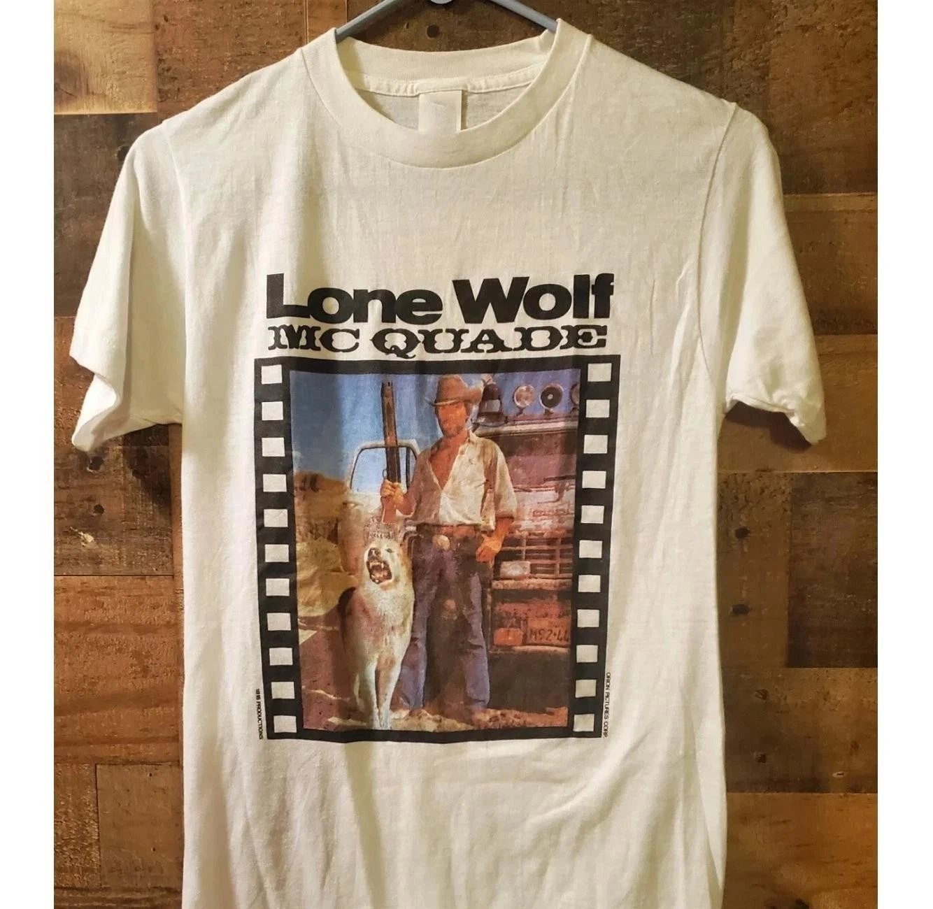 1983 Lone Wolf Mcquade Movie Promotional reprint T-Shirt - Walmart.com