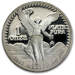 1983 Mexico 1 oz Silver Libertad Proof (In Capsule) - Walmart.com