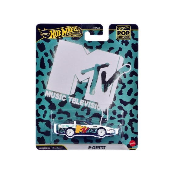 1984 Chevrolet Corvette "MTV" White with Stripes and Graphics "Pop ...