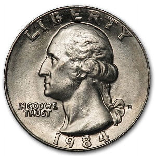 1984-D Washington Quarter BU - Walmart.com