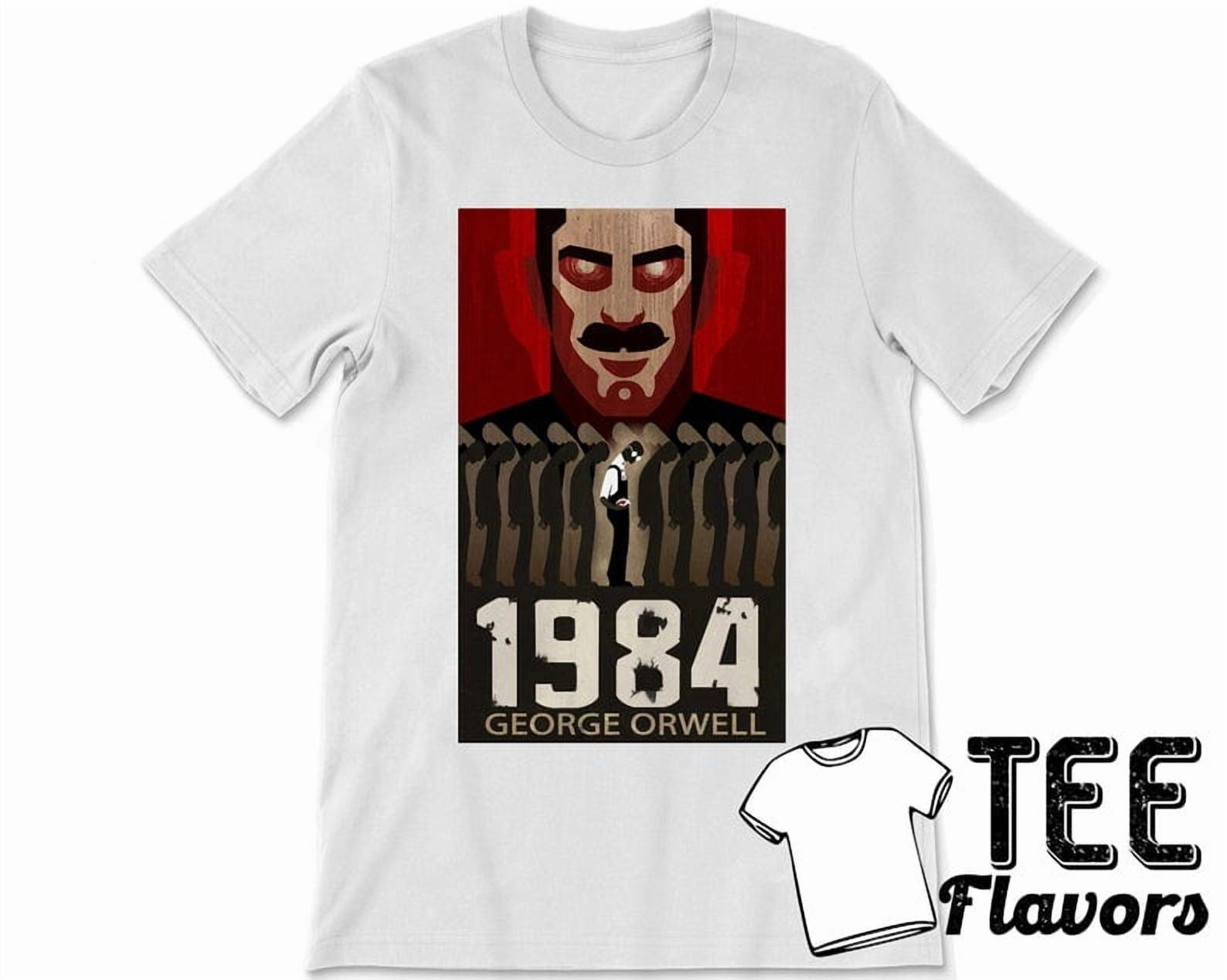 1984 Dystopia George Orwell Cult Classic Tee / T-shirt - Walmart.com