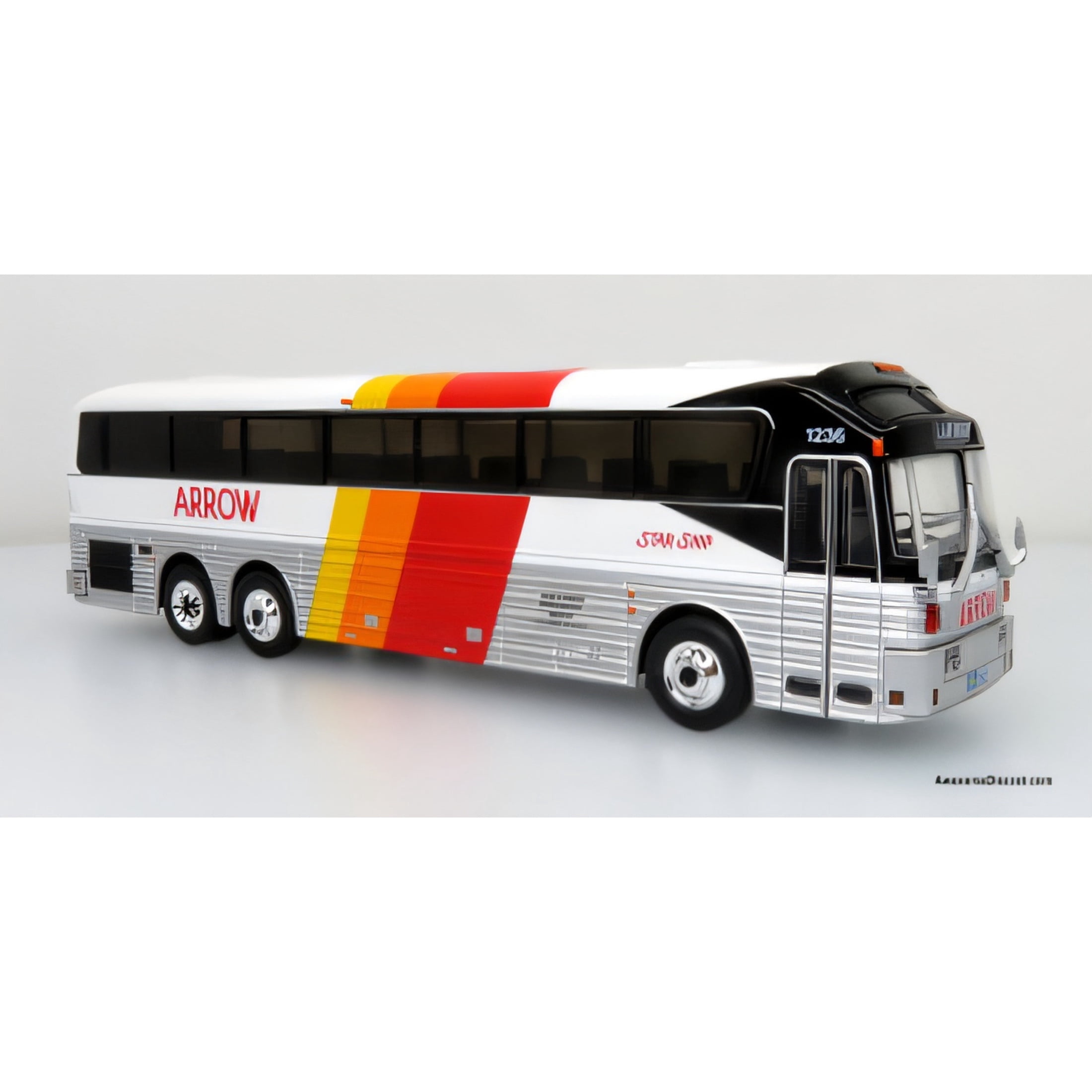 1984 Eagle Model 10 Coach - Arrow Bus Lines - Route: Las Vegas - 1:87 ...