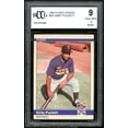 1984 Fleer Update #93 Kirby Puckett Rookie Card BGS BCCG 9 Near Mint+ ...