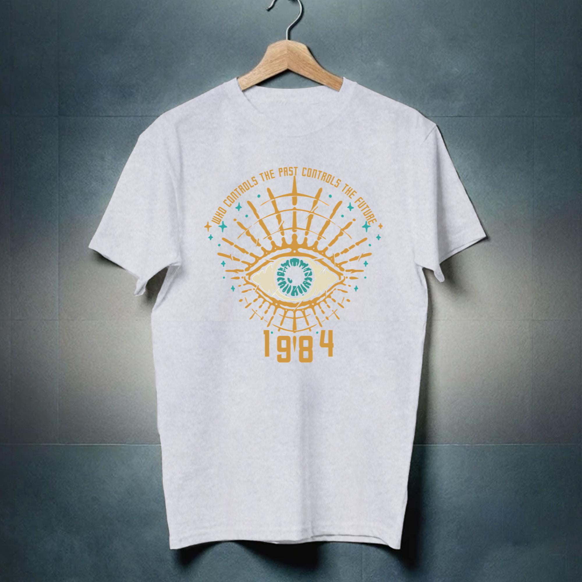 1984 George Orwell Control The Future Classic T-Shirt-TH38577 - Walmart.com