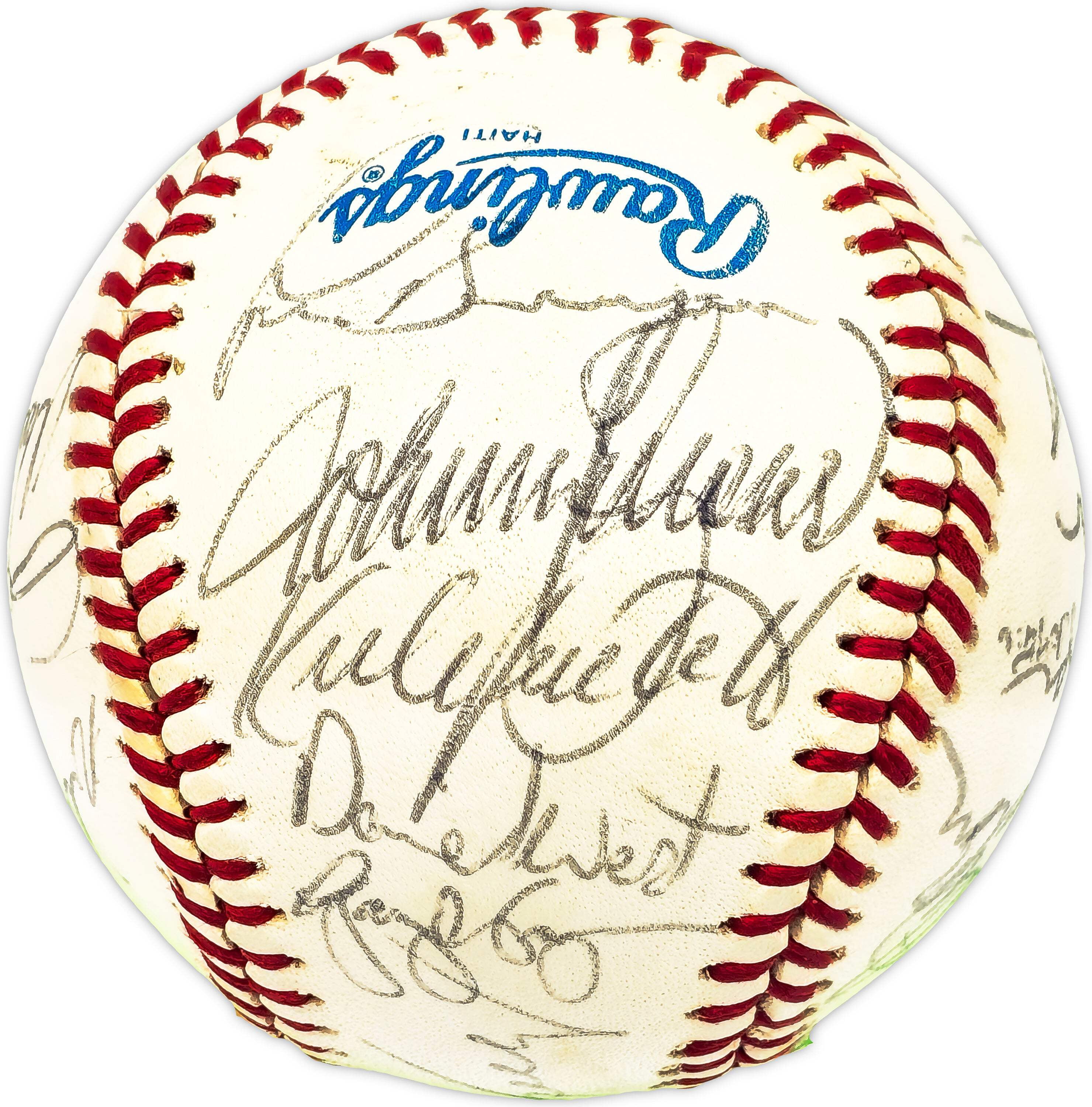 1984 Minnesota Twins Team Signed Autographed Official AL Baseball With ...