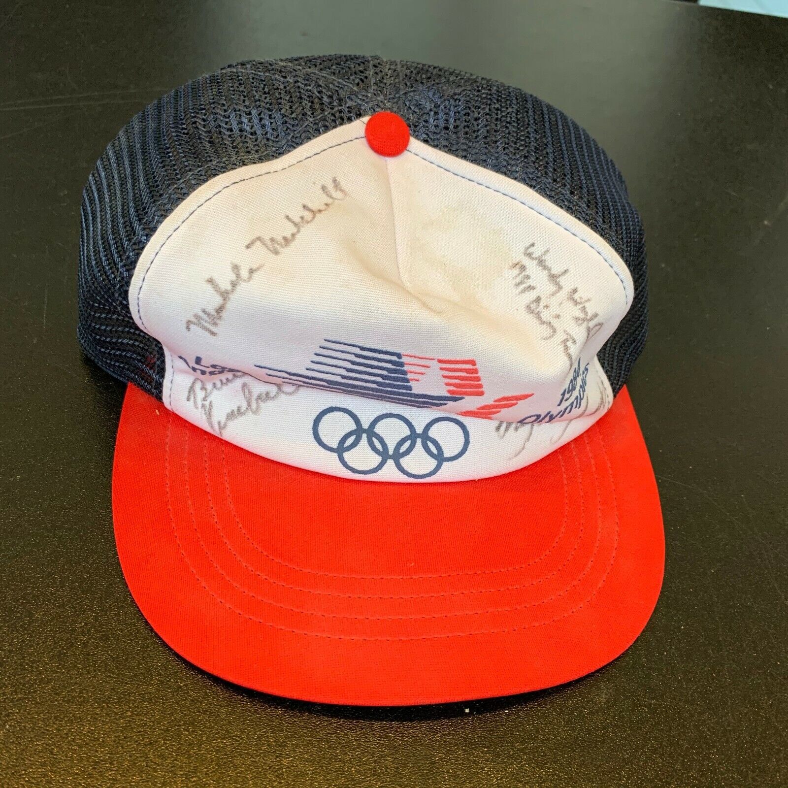 1984 Olympics USA Diving Team Gold Team Signed Hat Cap - Walmart.com