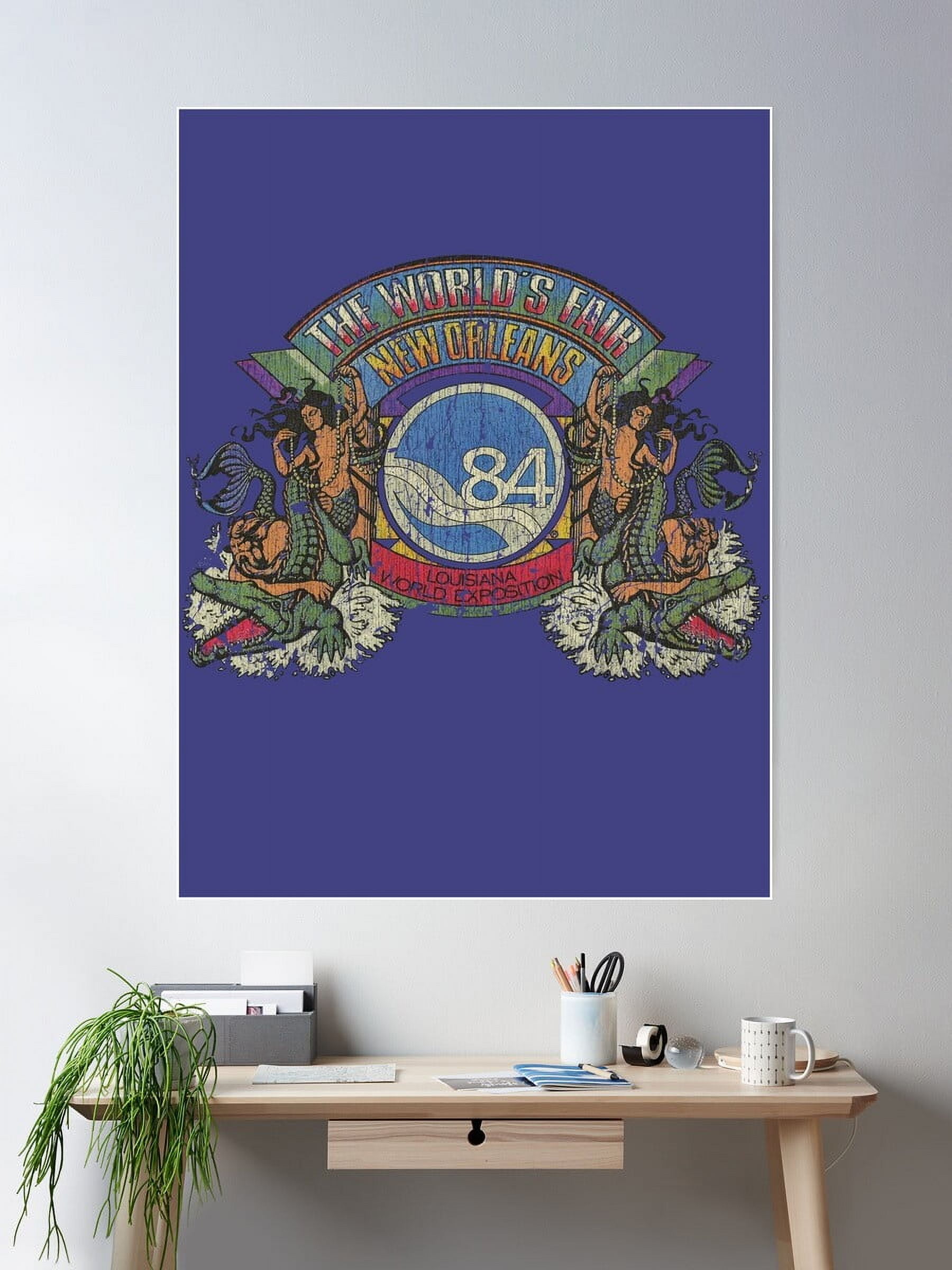 1984 World'S Fair - New Orleans, Louisiana Poster Wall Art, Modern Wall ...