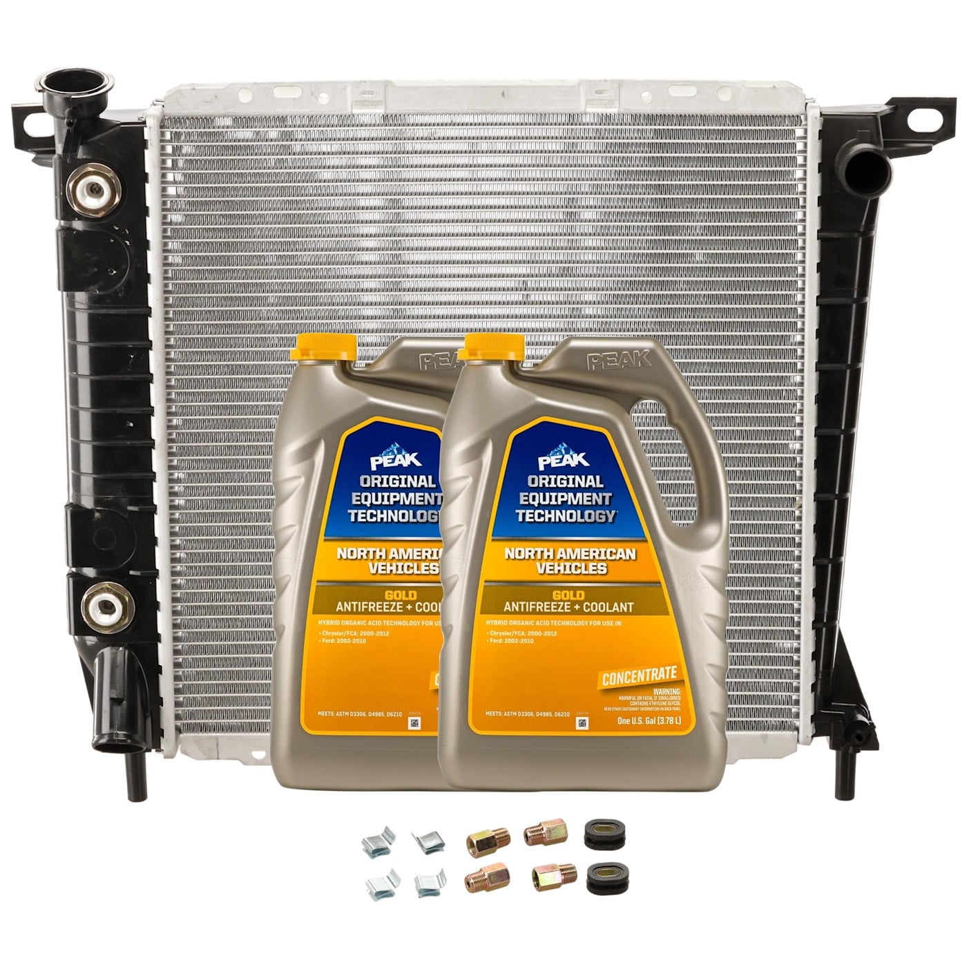 1985-1990 for Ford for Ranger for Explorer Ii Radiator Pair - Aluminum ...