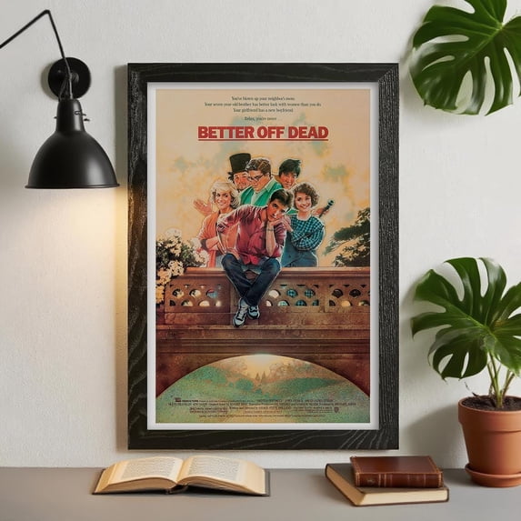 1985 Better Off Dead Movie Poster, HD Waterproof Canvas Print, Unframed ...