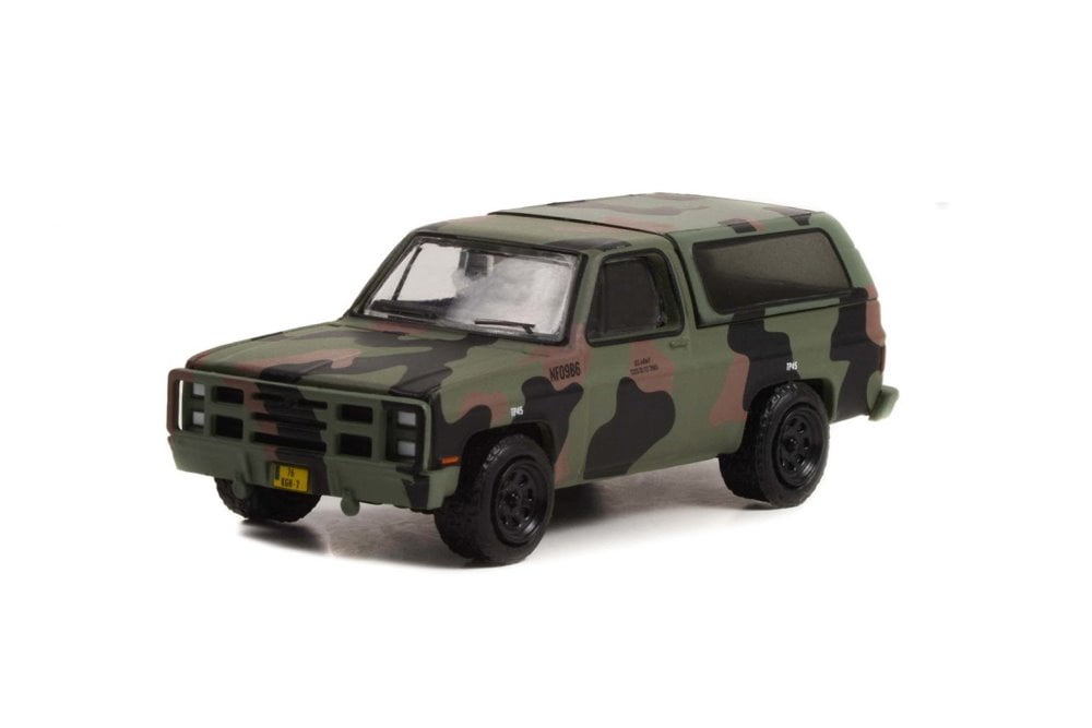 1985 Chevy M1009 CUCV, Green - Greenlight 61020E/48 - 1/64 Scale ...