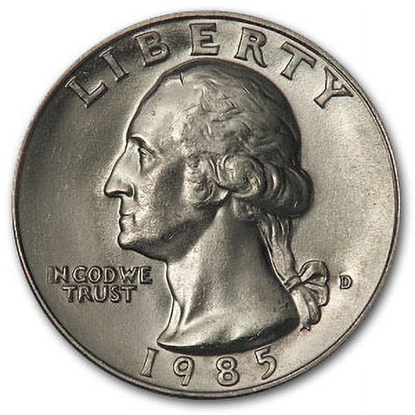 1985-D Washington Quarter BU - Walmart.com