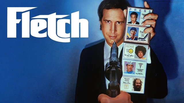 1985 Fletch Movie Poster Chevy Chase Dana Wheeler-Nicholson Tim ...