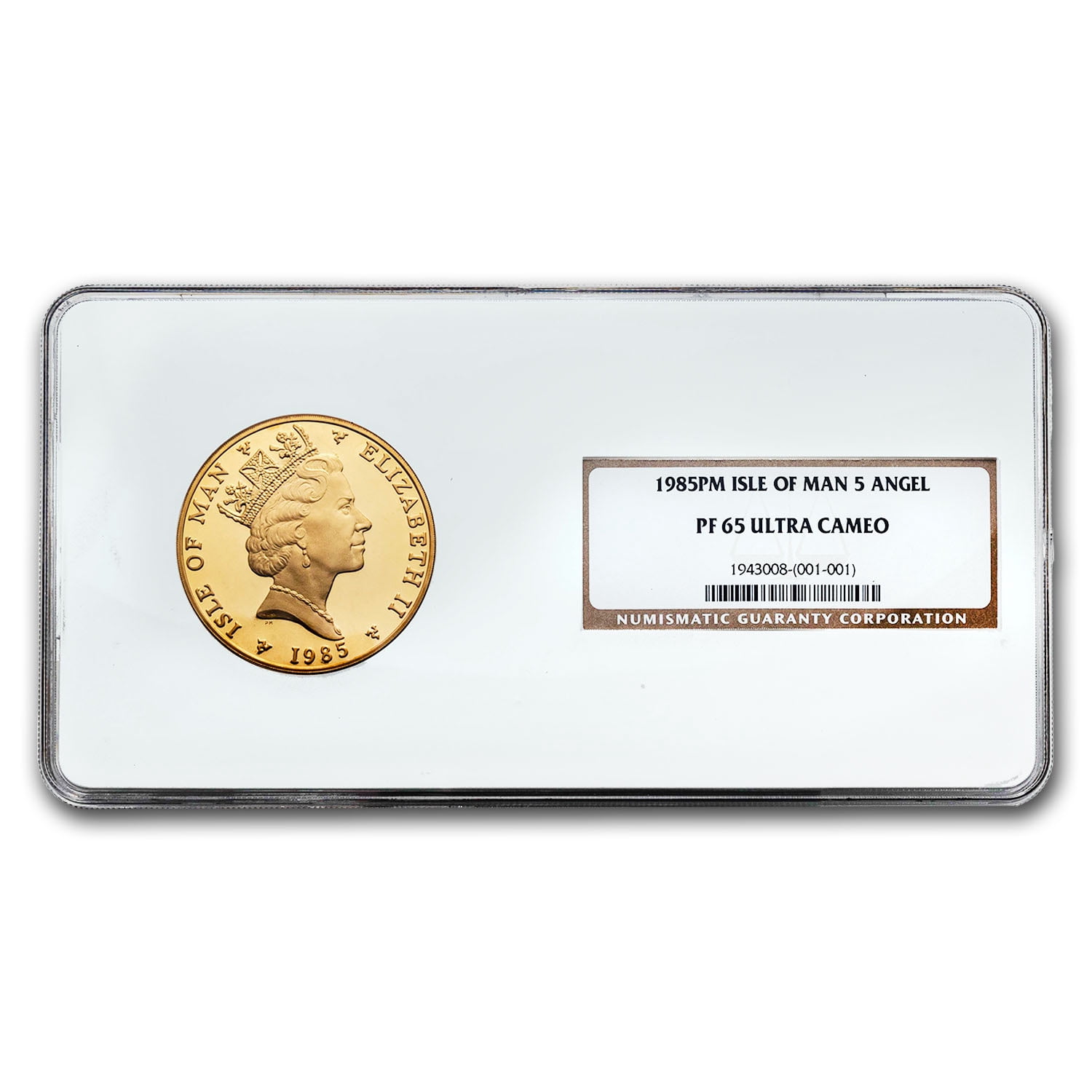 1985 Isle of Man 5 oz Gold Angel PF-65 NGC - Walmart.com