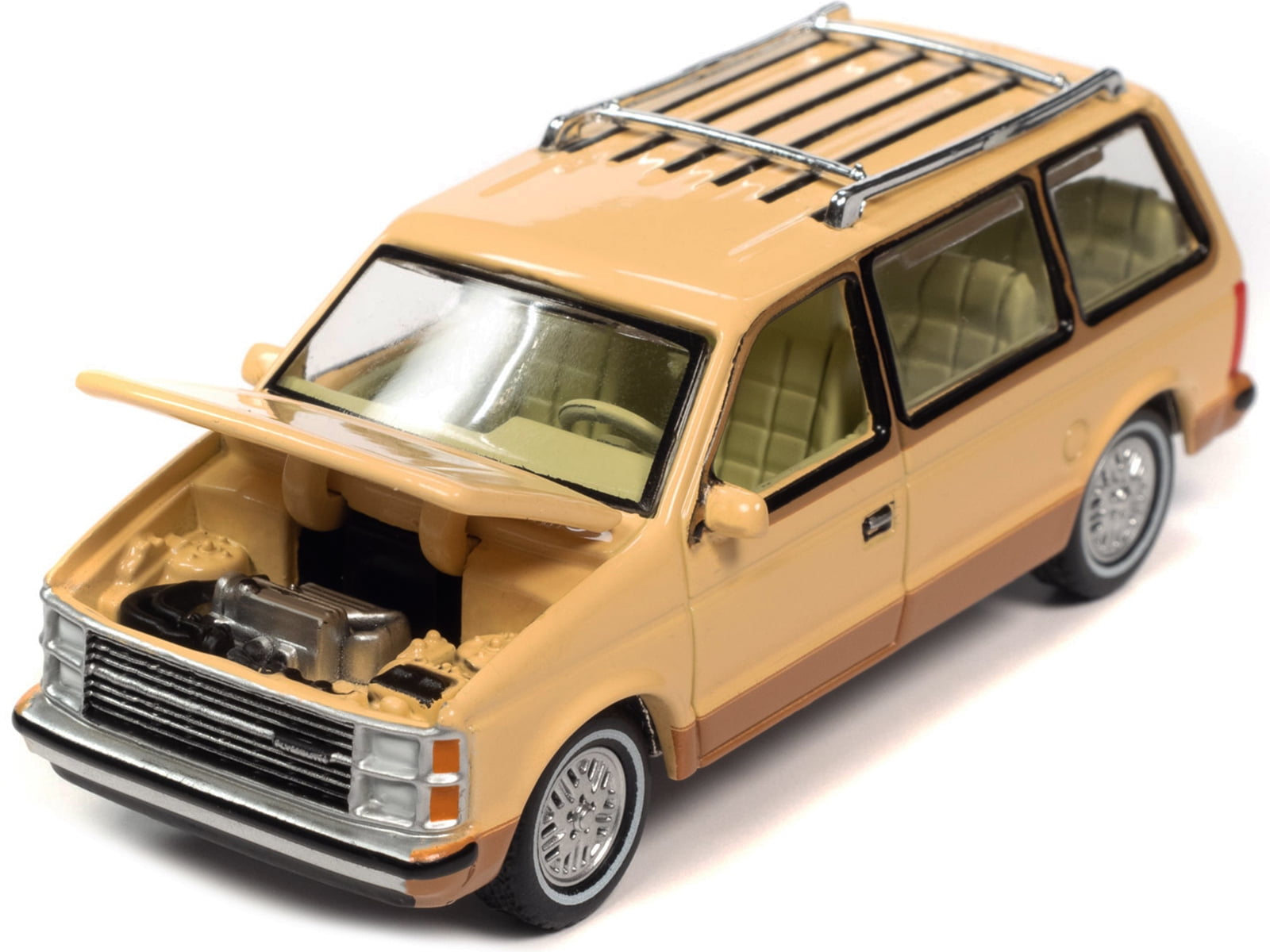 1985 Plymouth Voyager Minivan Cream with Roofrack "Mighty Minivans ...