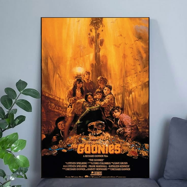 1985 The Goonies Movie Poster Print Mouth Chunk Sloth Poster Size 24 ...