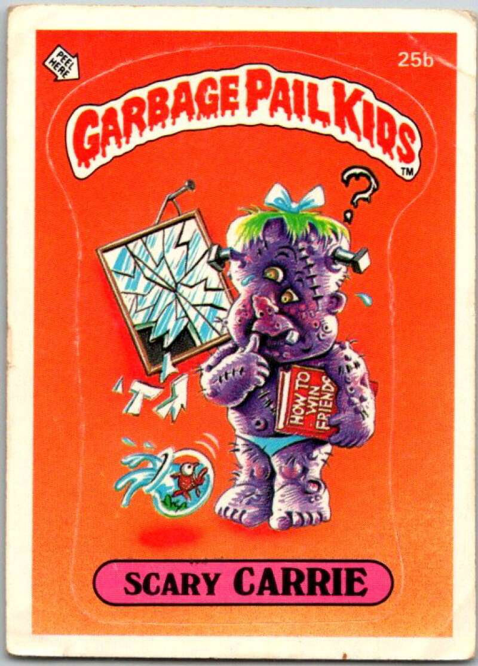 Garbage Pail Kid Horror Card