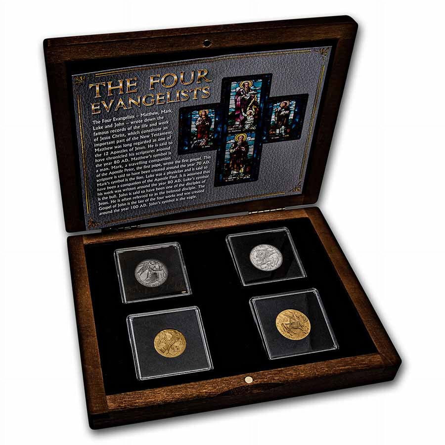 1985 Vatican City The Four Evangelists 4-Coin Set BU - Walmart.com