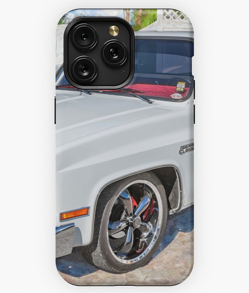 1985 White GMC Sierra Pickup M560 Phone Case for iPhone 17 16 15 14 13 ...