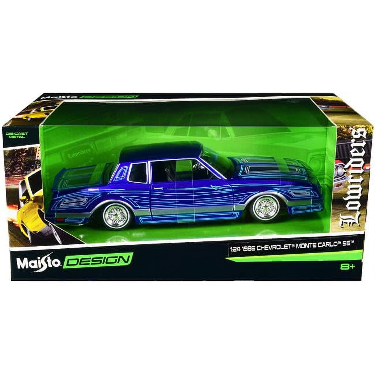 1986 Chevrolet Monte Carlo SS Lowrider Candy Blue with Graphics ...