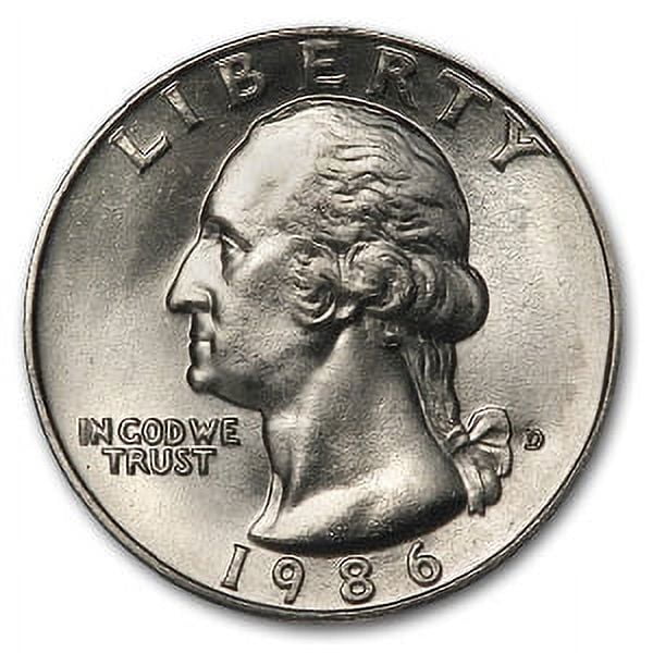 1986-D Washington Quarter BU - Walmart.com