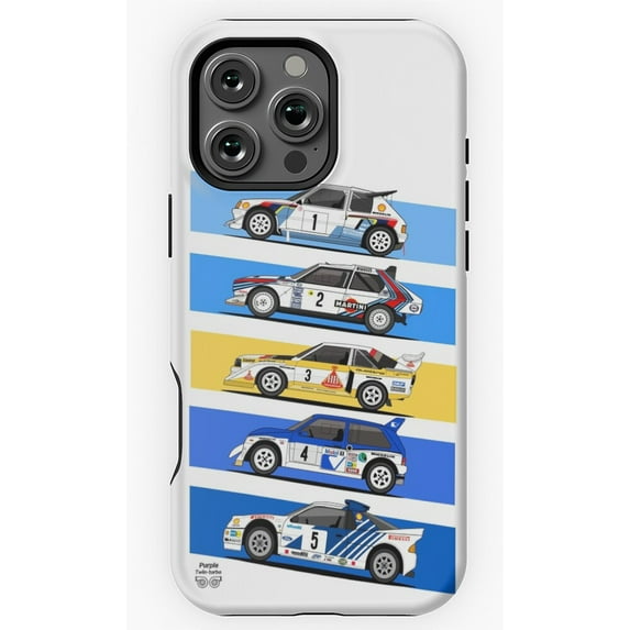 1986 Group B Rally Car Phone Case Compatible with iPhone 11 to 16 Pro ...