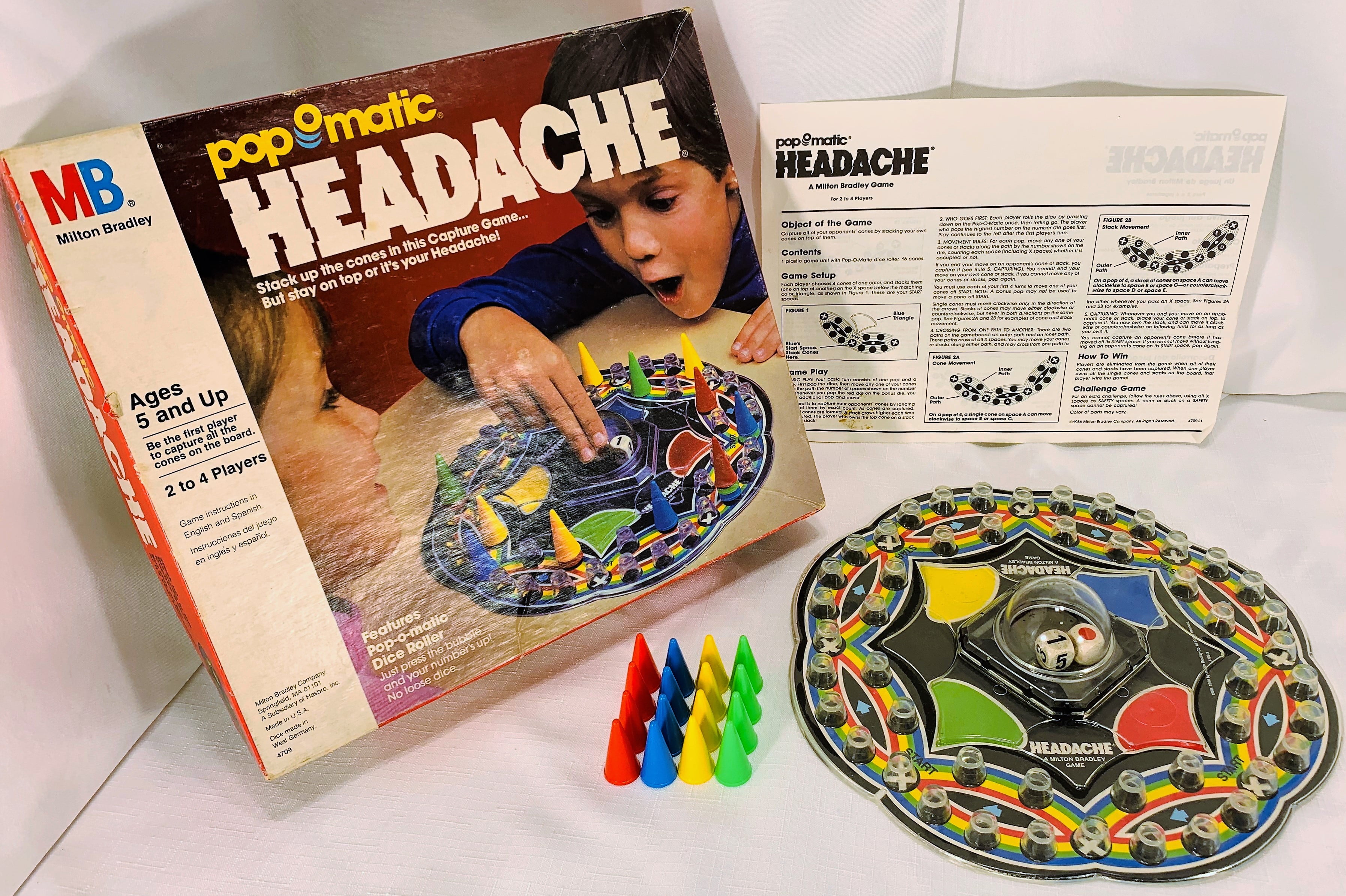 1986 Headache Game by Milton Bradley - Walmart.com