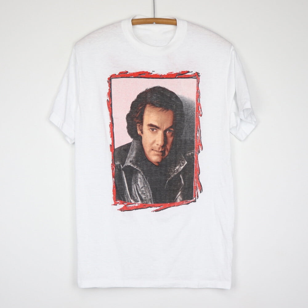1986 Neil Diamond On Tour Shirt Classic White Unisex S-234XL LI952 ...