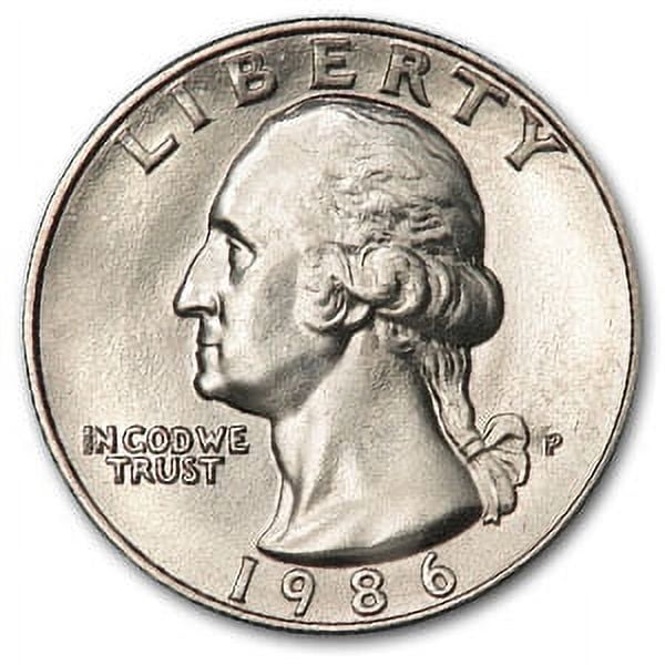 1986-P Washington Quarter BU - Walmart.com