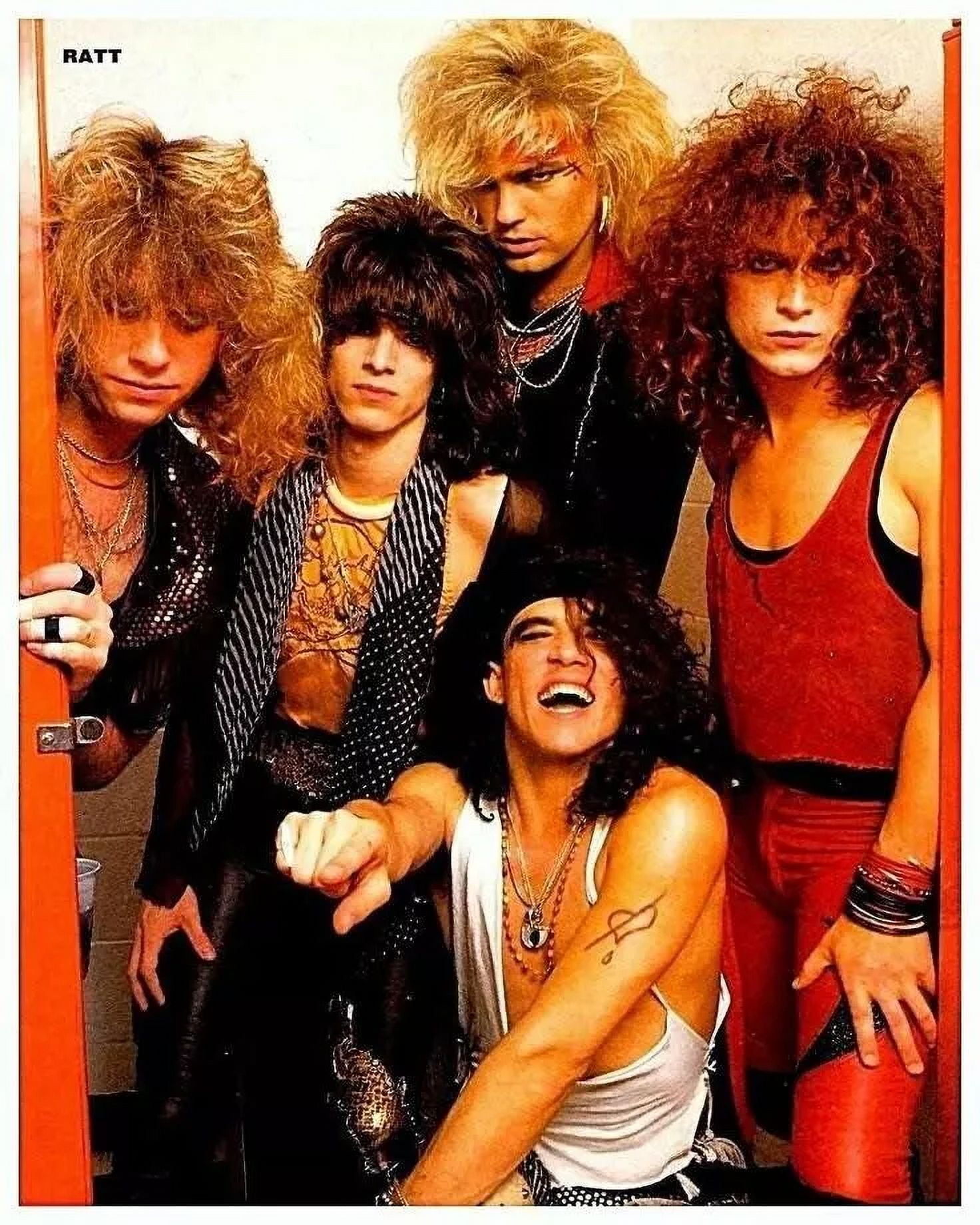 1986 RATT Poster Promo Wall Art re-Print original 11 x 17 Inch Poster ...