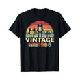 1986 Shirt. Vintage Birthday Gift, Funny Music, Tech Humor T-Shirt ...