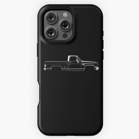 1986 Silverado Classic Chevy Truck Phone Case for iPhone 16 15 14 13 12 ...